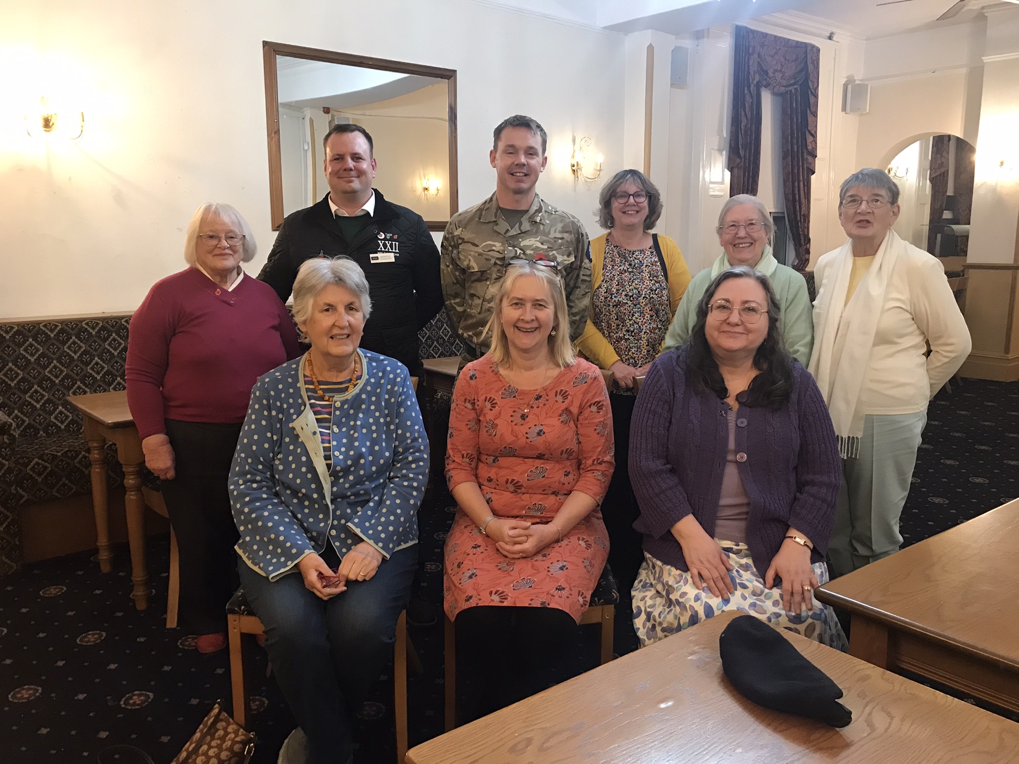 Presentation from MOD Stafford – Butterflies Breast Cancer Support